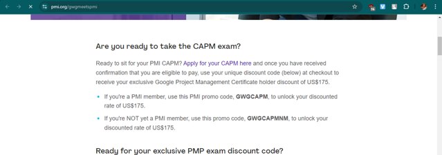 PMI Promo Codes - $175 Off | October 2024