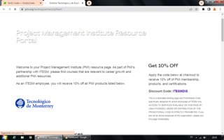 PMI Promo Codes - 10% Off | November 2024