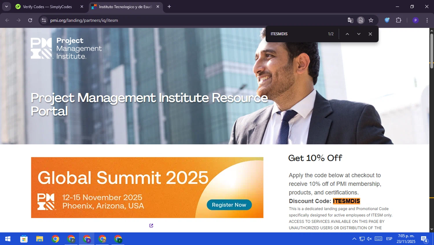 PMI Promo Codes - 10% Off w/Code (2 Verified) Dec 2025