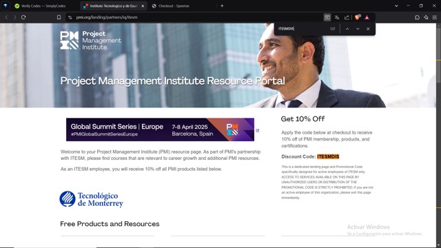 PMI Promo Codes (4 Verified) - 20% Off w/Code Feb 2025