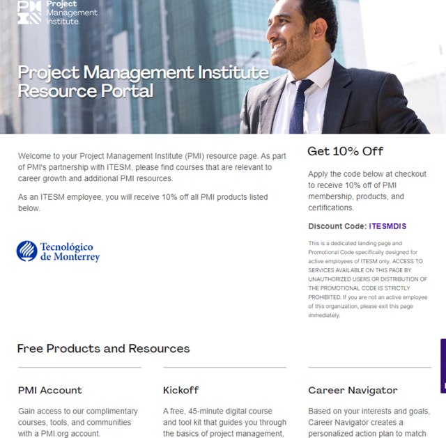PMI Promo Codes - 10% Off | November 2024