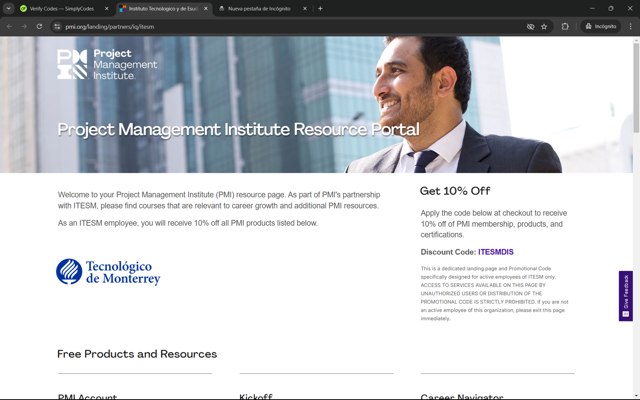 PMI Promo Codes - $175 Off | November 2024