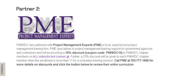 PMI Promo Codes (2 Verified) - 10% Off w/Code Oct 2025