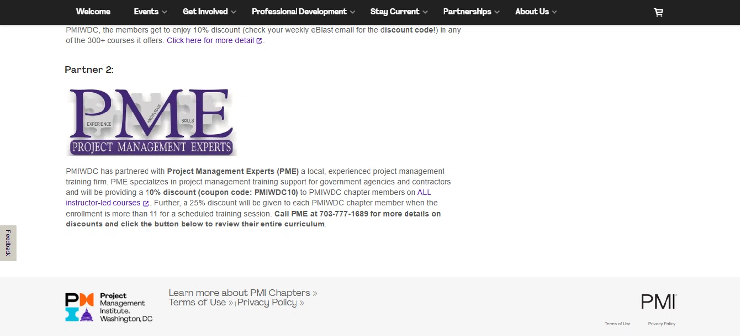 PMI Promo Codes (3 Verified) - 15% Off w/Code Jul 2025