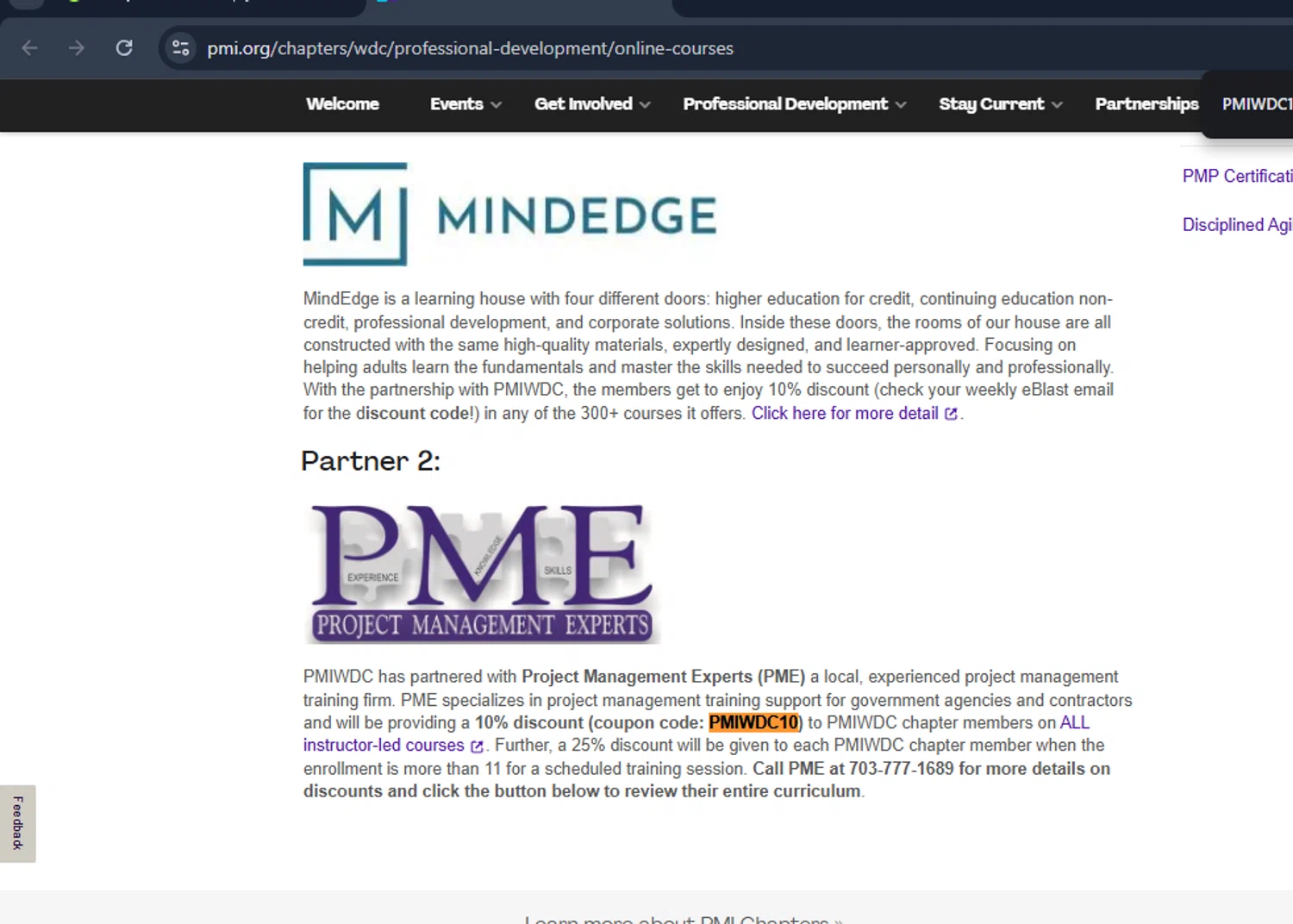 PMI Promo Codes - 10% Off w/Code (2 Verified) Dec 2025