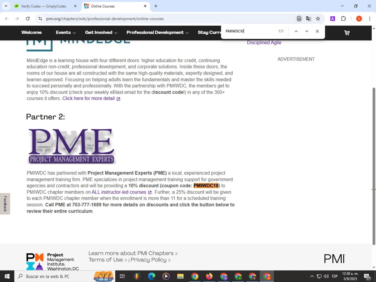 PMI Promo Codes (2 Verified) - 10% Off w/Code Sep 2025