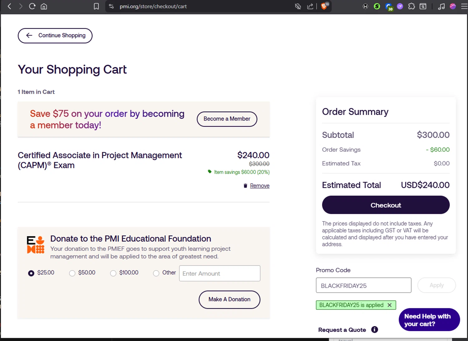 PMI Promo Codes - 10% Off w/Code (2 Verified) Dec 2025