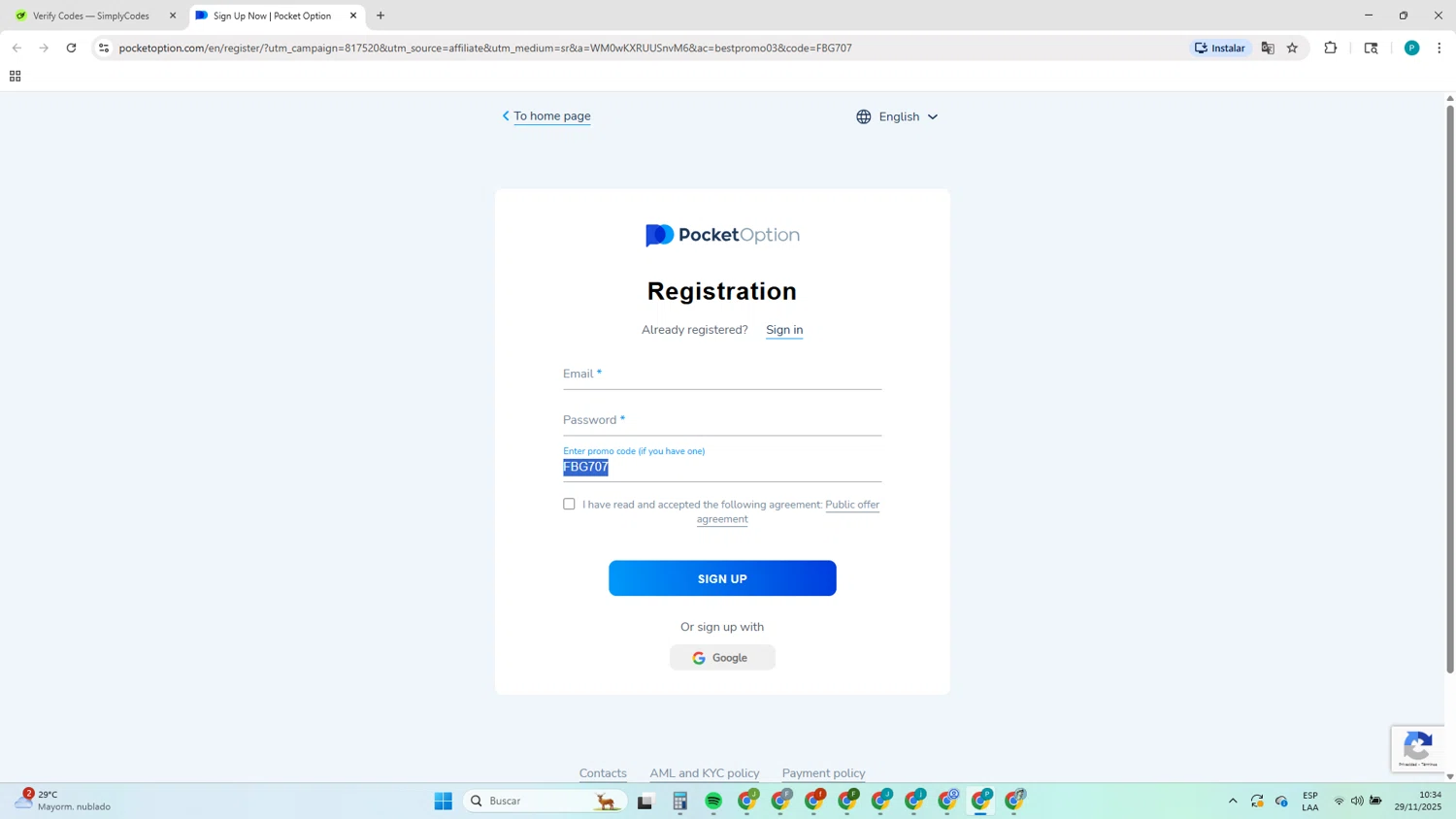 Pocket Option Promo Codes - 60% Off (2 Verified) Dec 2025