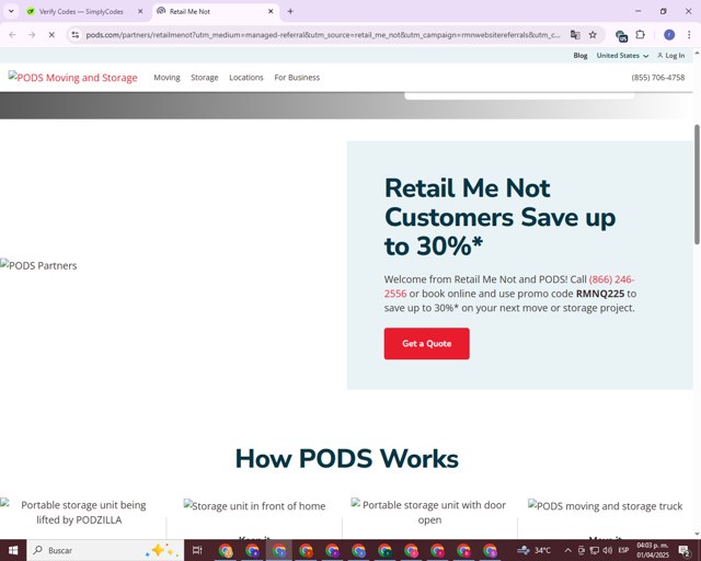 PODS Discount Codes - 30% Off (6 Verified) Jun 2025