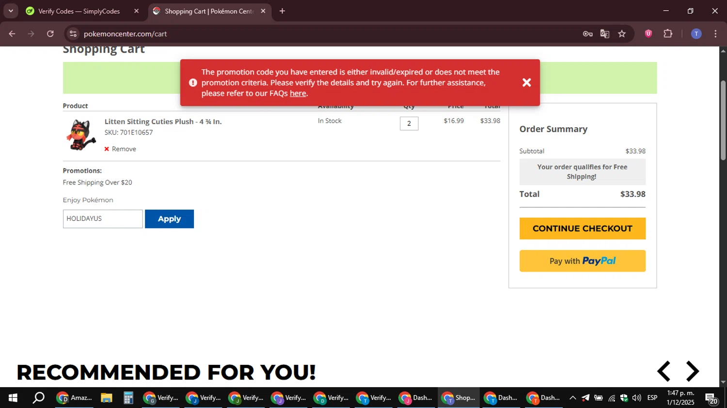 Pokemon Center + Free Ship Coupons & Discounts Jan 2026