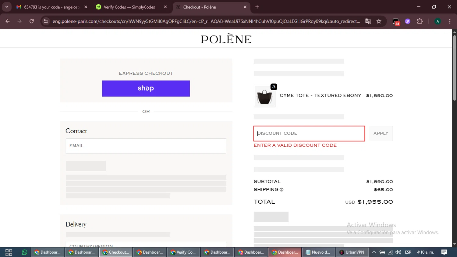 Polène Promo Codes - 20% Off w/Code Coupons June 2026