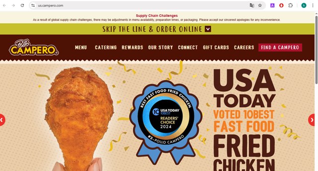 Pollo Campero Promo Codes - $5 Off Coupons Sep 2025