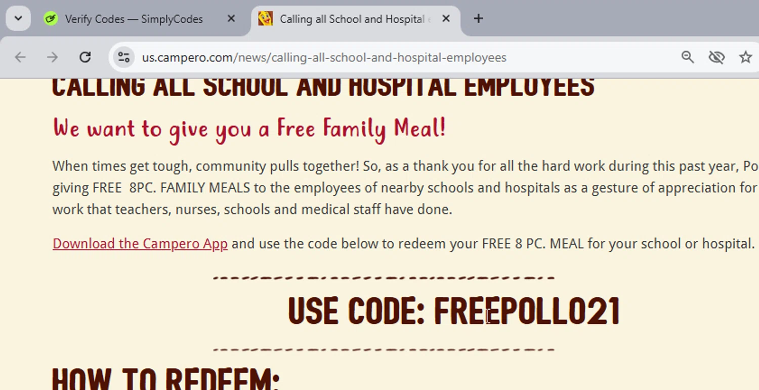 Pollo Campero Coupons - $10 Off | January 2025