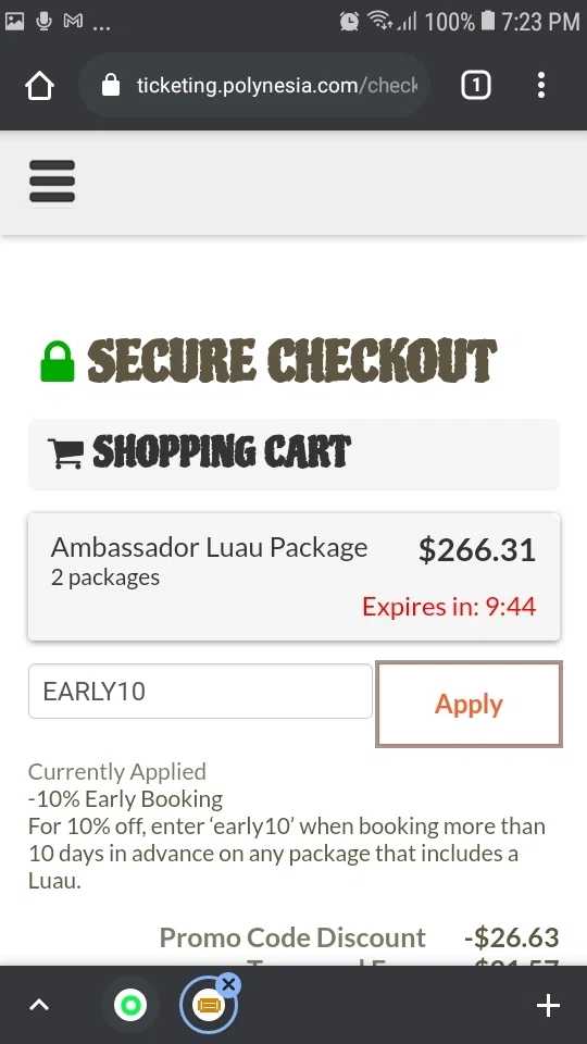 Polynesian Cultural Center Promo Codes - 10% Off | December 2024