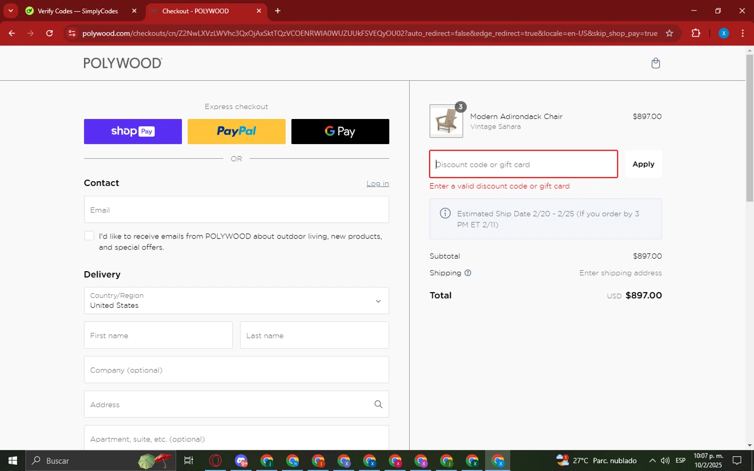 Polywood Promo Codes - 10% Off Coupons Jul 2025