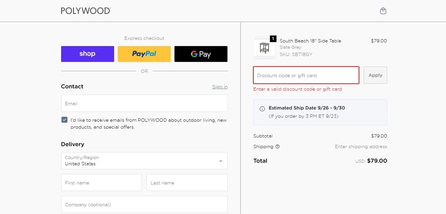 Polywood Promo Codes - 10% Off Coupons Oct 2025