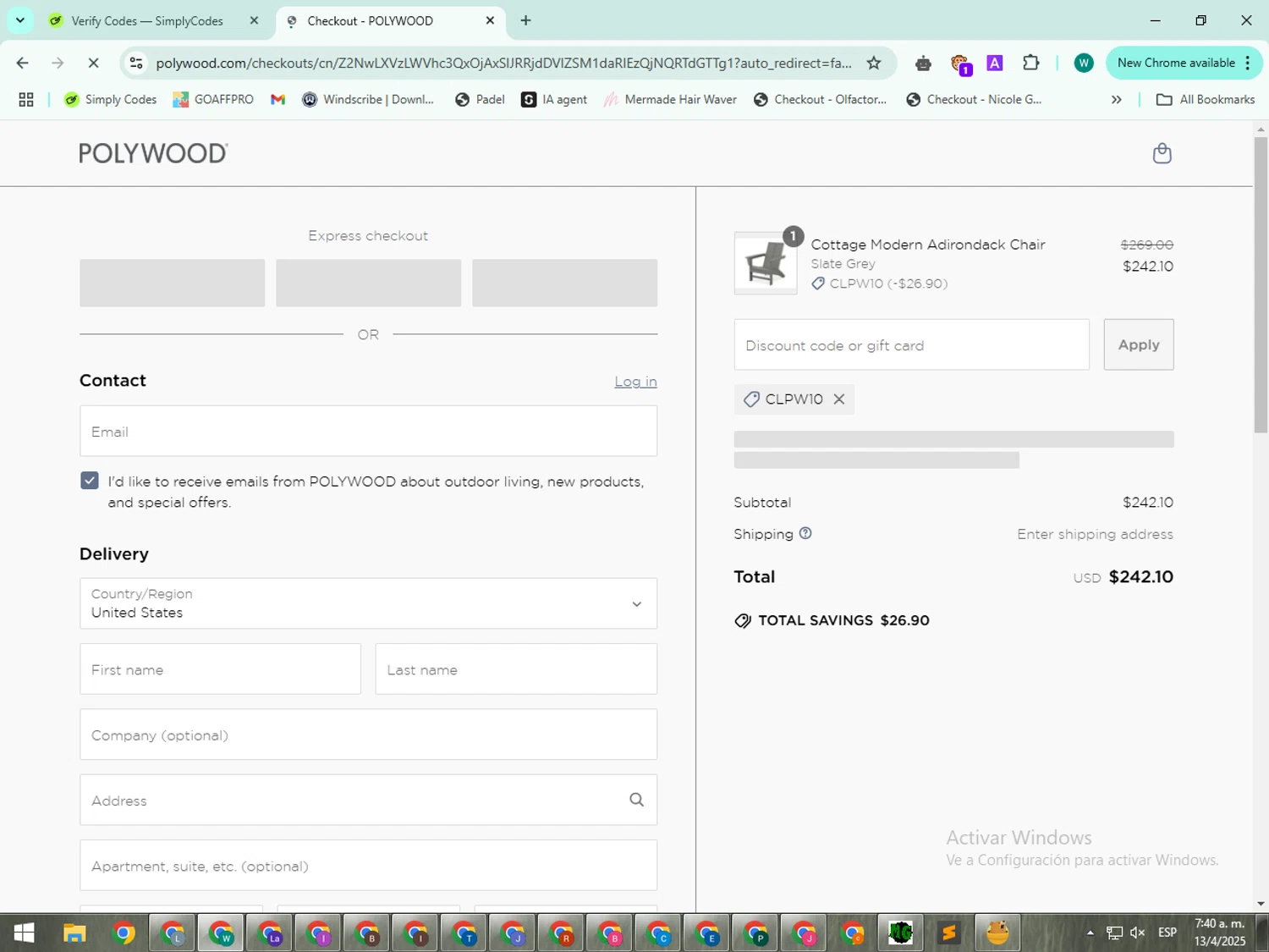 Polywood Promo Codes - 10% Off w/Code Coupons Dec 2025