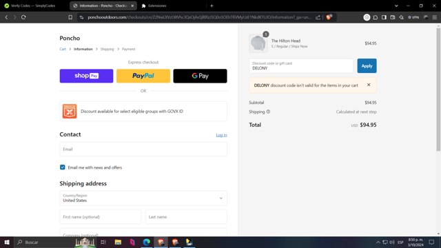 Poncho Outdoors Promo Codes - $10 Off | December 2024