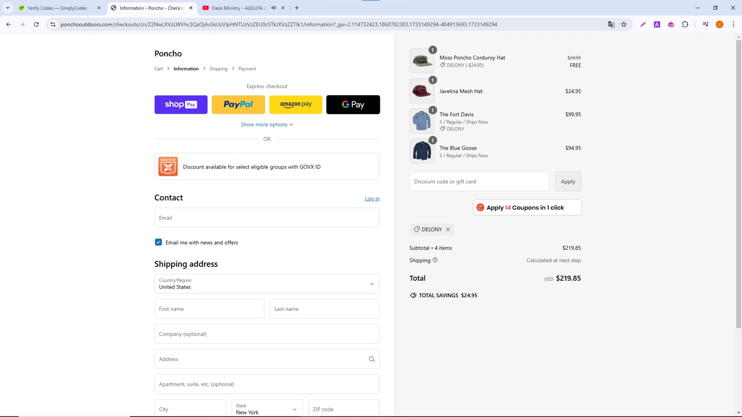 Poncho Outdoors Discount Codes - $5 Off Coupons Jan 2025