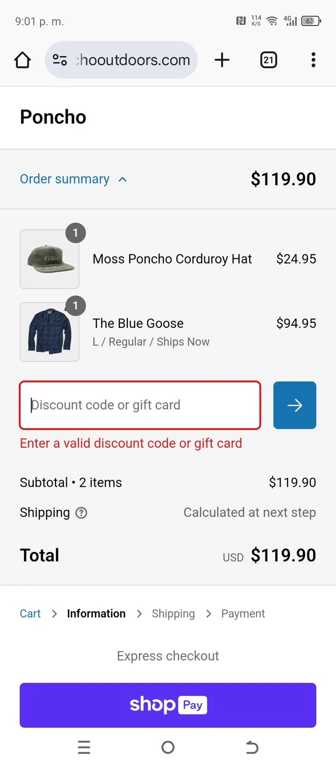 Poncho Outdoors Discount Codes - $5 Off Coupons Jan 2025