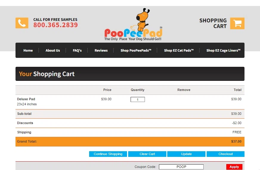 Poopeepads Promo Codes - Save 5% Off in May 2026
