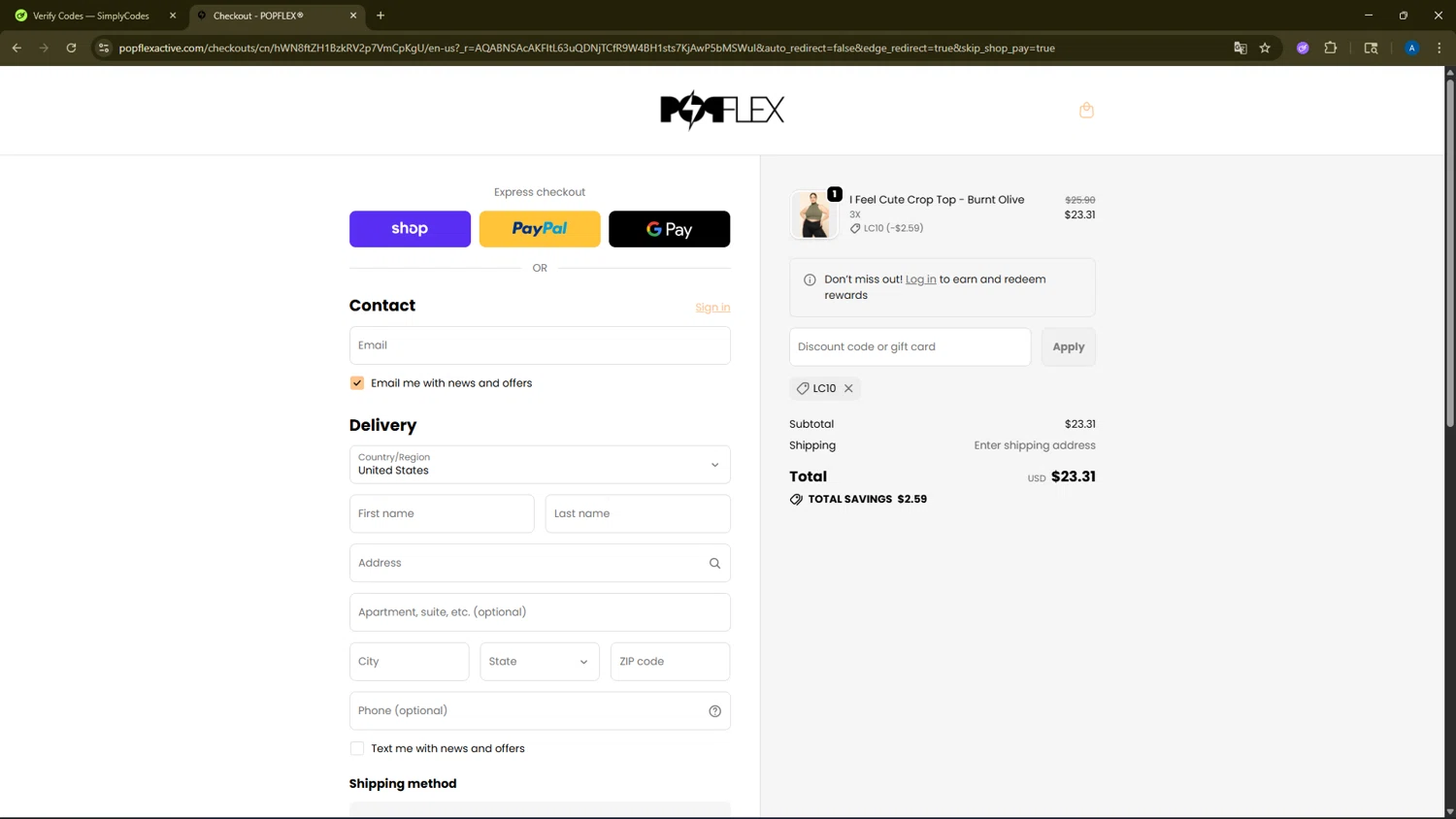 Popflex Active Promo Codes - 25% Off (Verified) June 2026