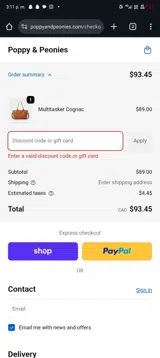 Poppy & Peonies Promo Codes - 20% Off May 2026