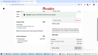 Portillo's Coupon Codes (5 Verified) - 20% Off May 2025