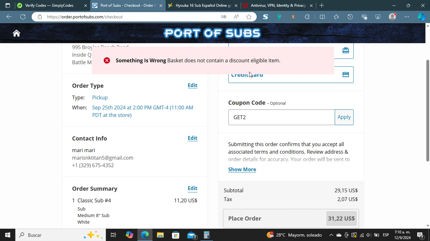 Port of Subs Coupon Codes - 20% Off | October 2024