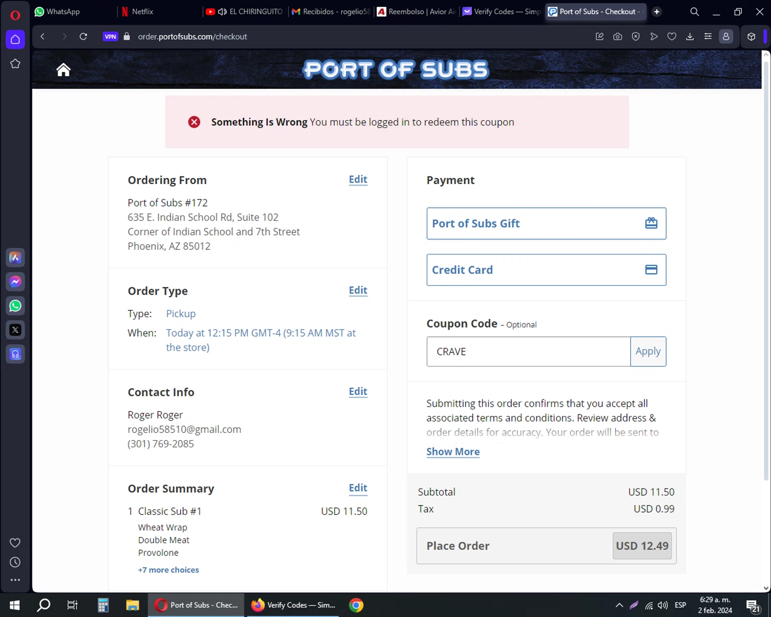 Port of Subs Coupon Codes - 15% Off | August 2024
