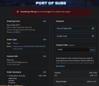 Port of Subs Promo Codes - 25% Off Coupons Aug 2025