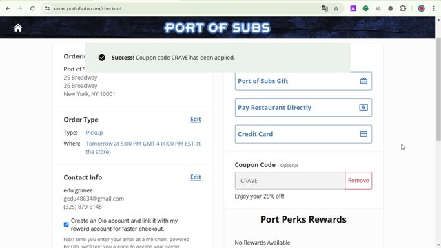 Port of Subs Coupon Codes (2 Verified) - 25% Off Mar 2025