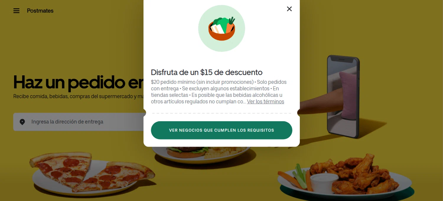 Postmates Promo Codes - $15 Off Coupons Dec 2025