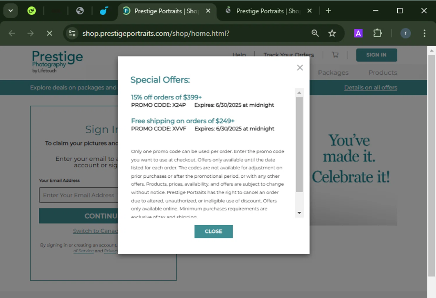 Prestige Portraits Promo Codes - 25% Off Coupons Mar 2026