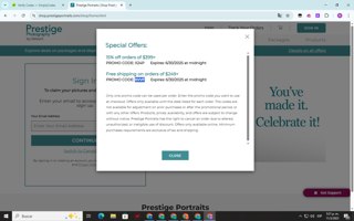 Prestige Portraits Promo Codes - 15% Off Coupons Sep 2025