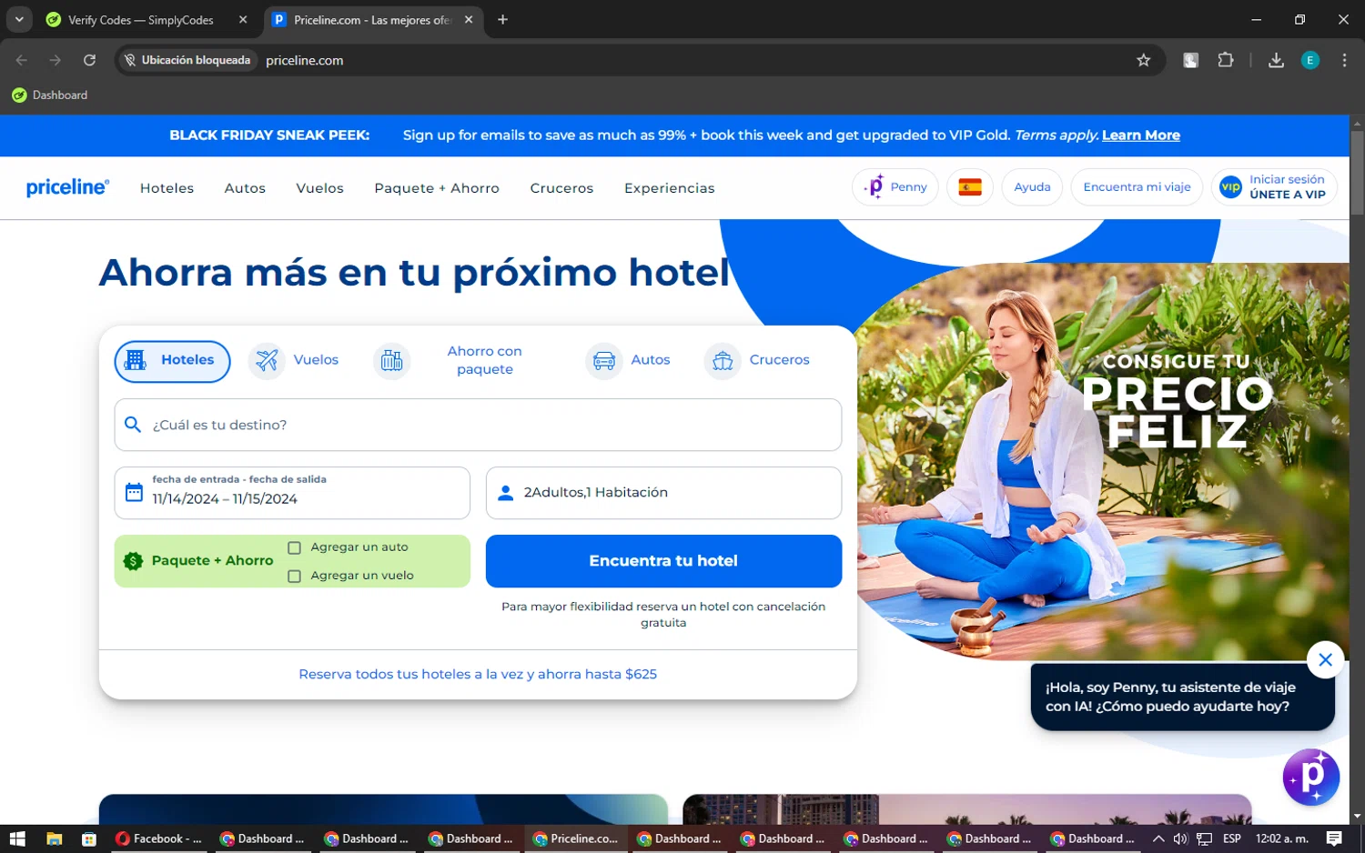 Priceline Promo Codes & Black Friday 2024 Deals - $25 Off