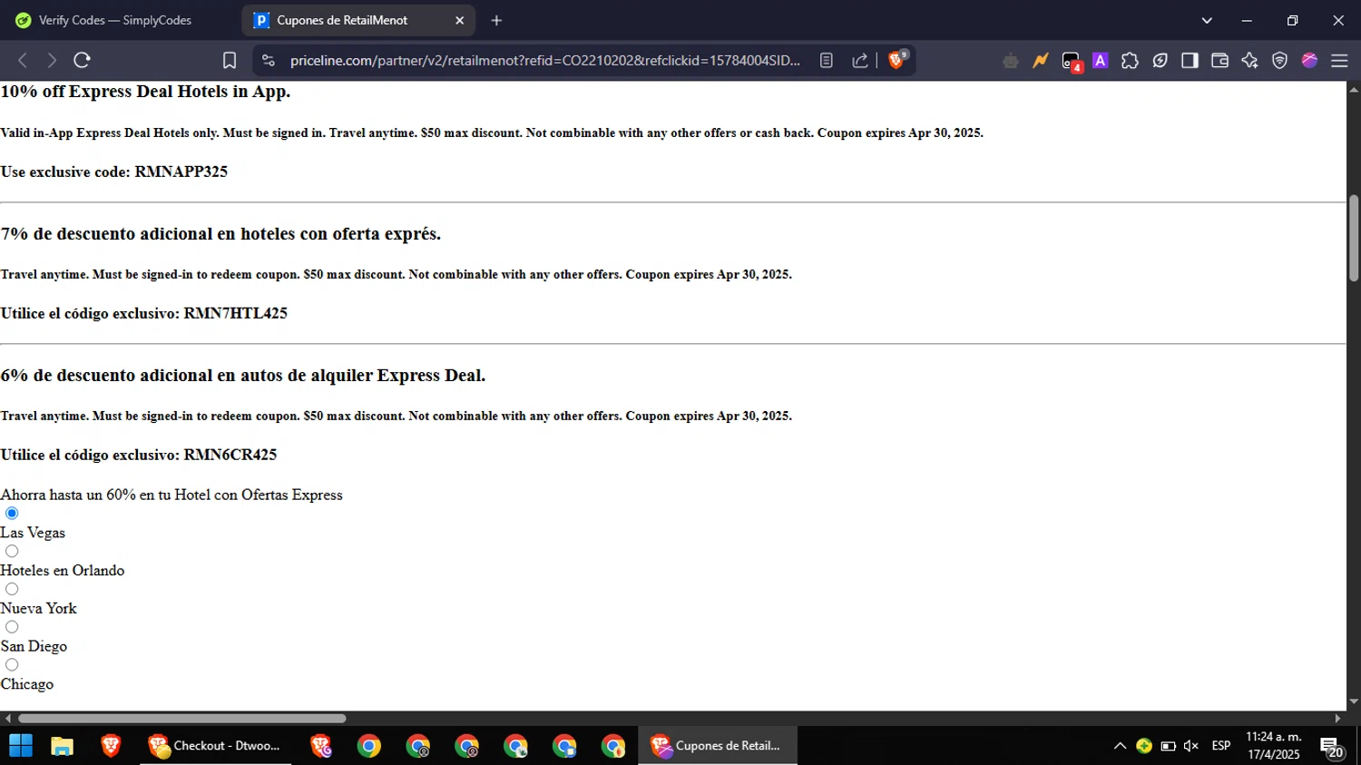 Priceline Promo Codes (6 Verified) - $350 Off May 2025