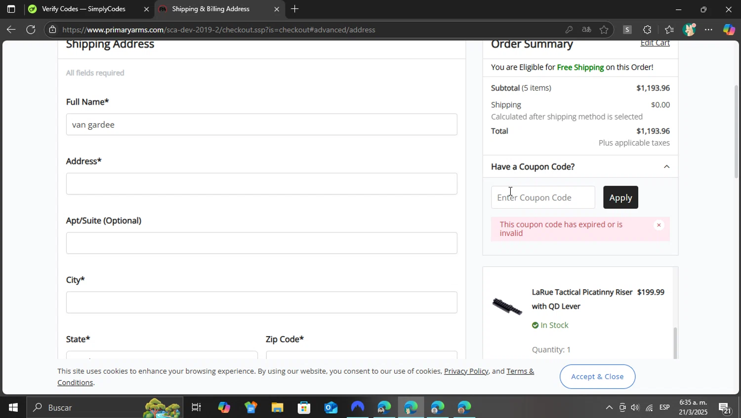 Primary Arms Promo Codes (3 Verified) - 20% Off Apr 2025