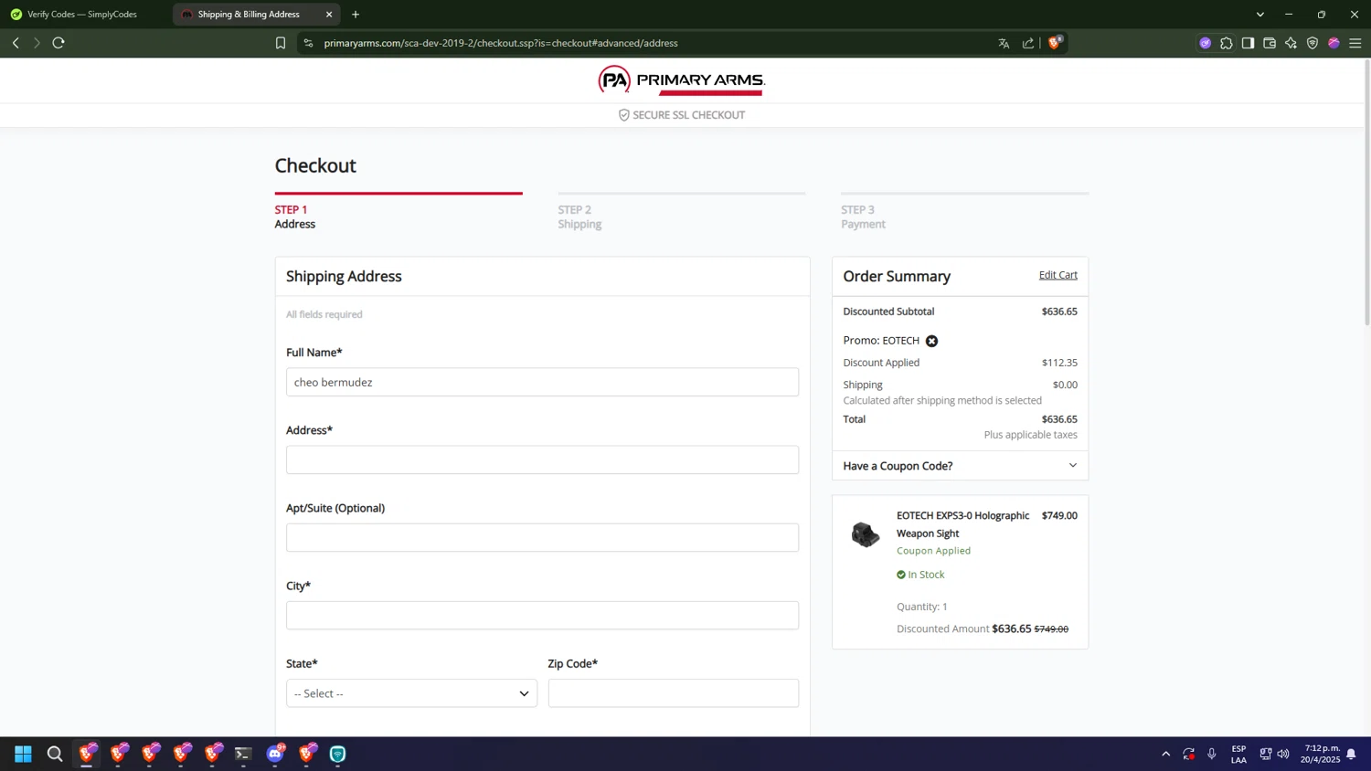 Primary Arms Promo Codes (3 Verified) - 20% Off Apr 2025