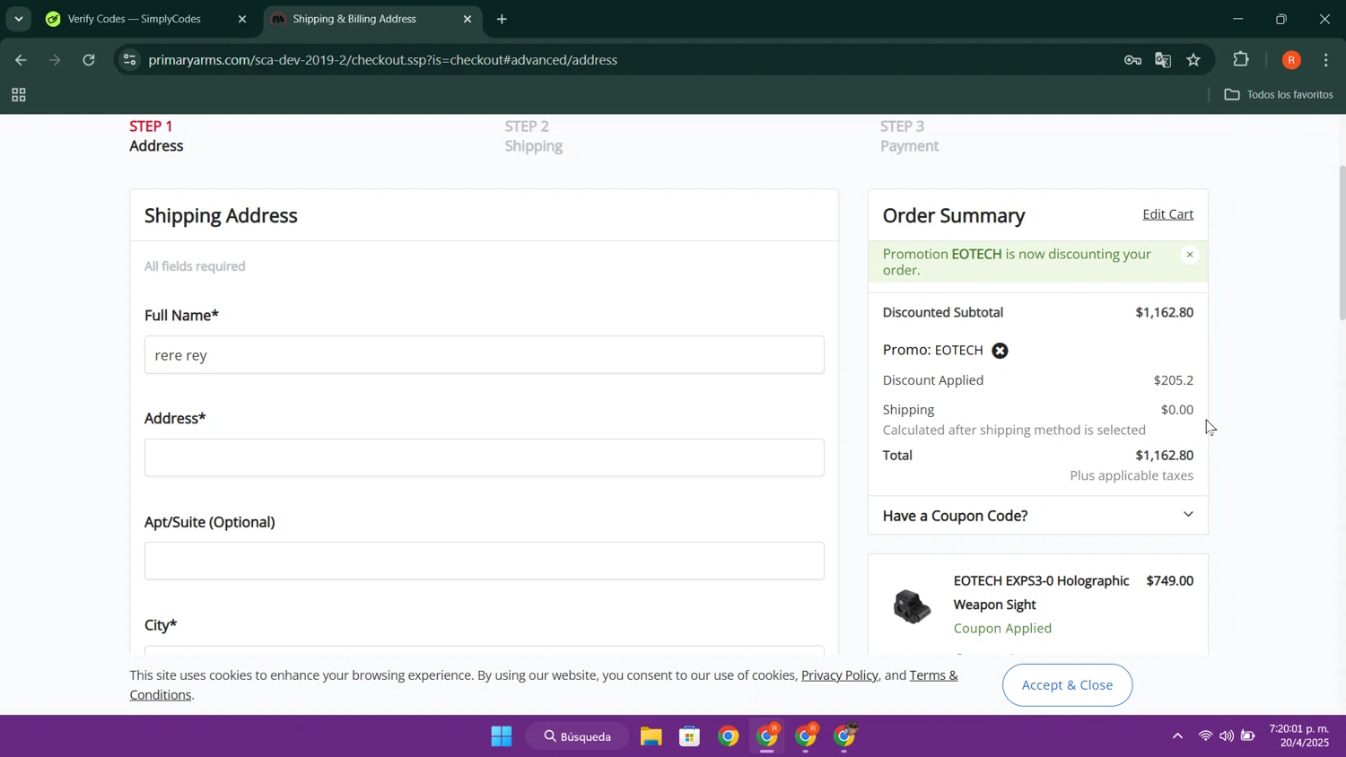 Primary Arms Promo Codes (3 Verified) - 20% Off Apr 2025