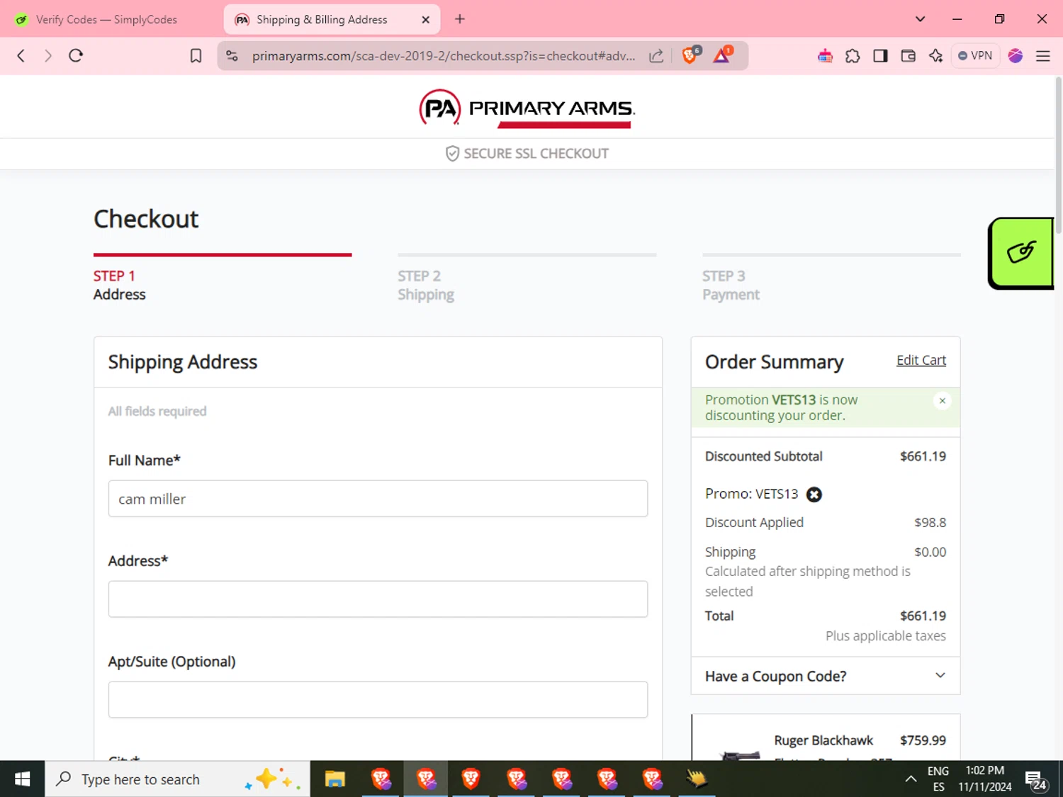 Primary Arms Promo Codes - 20% Off | December 2024