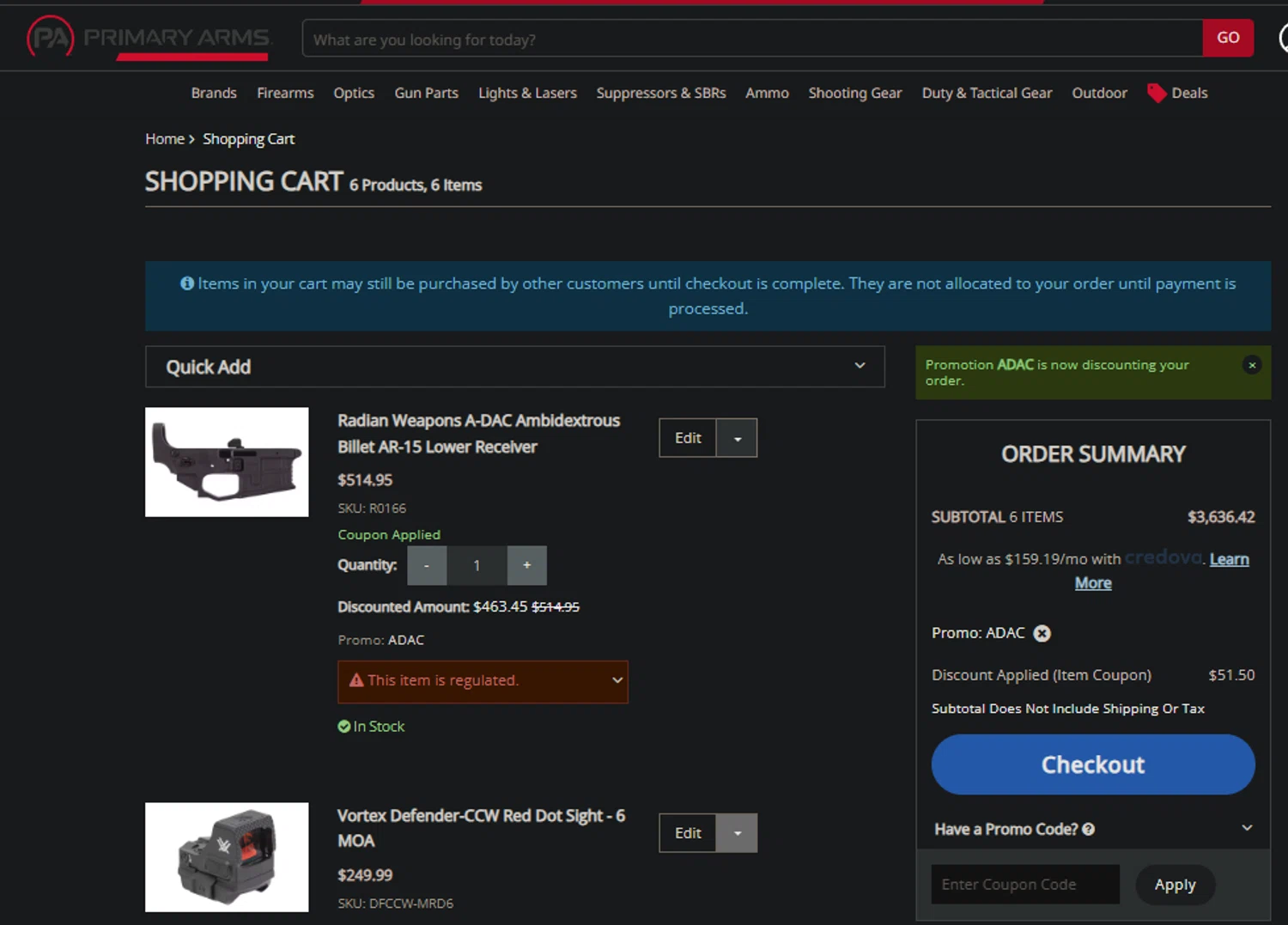 Primary Arms Promo Codes - 20% Off | December 2024