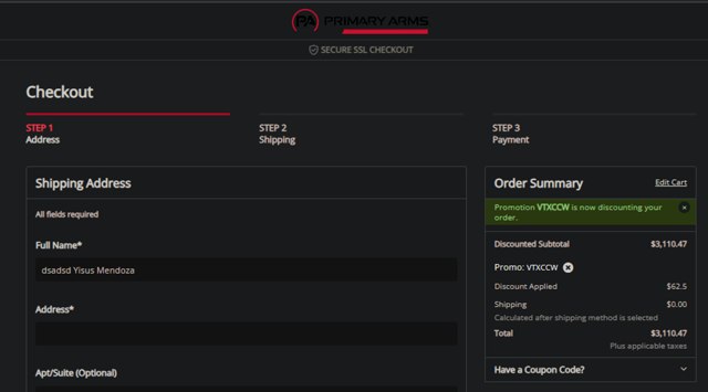 Primary Arms Promo Codes - 20% Off | December 2024