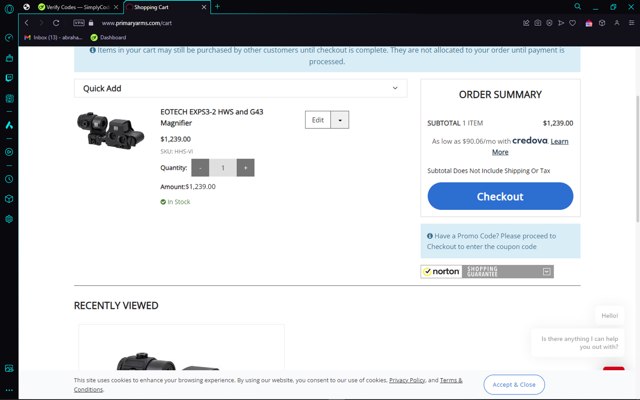 Primary Arms Promo Codes - 15% Off | January 2025