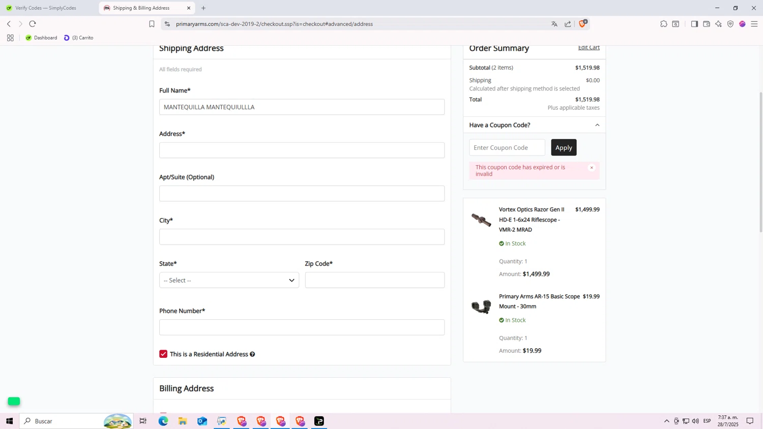 Primary Arms Promo Codes (2 Verified) - 15% Off Aug 2025