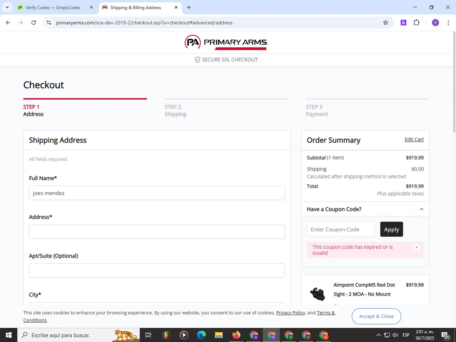 Primary Arms Promo Codes (4 Verified) - 15% Off Aug 2025