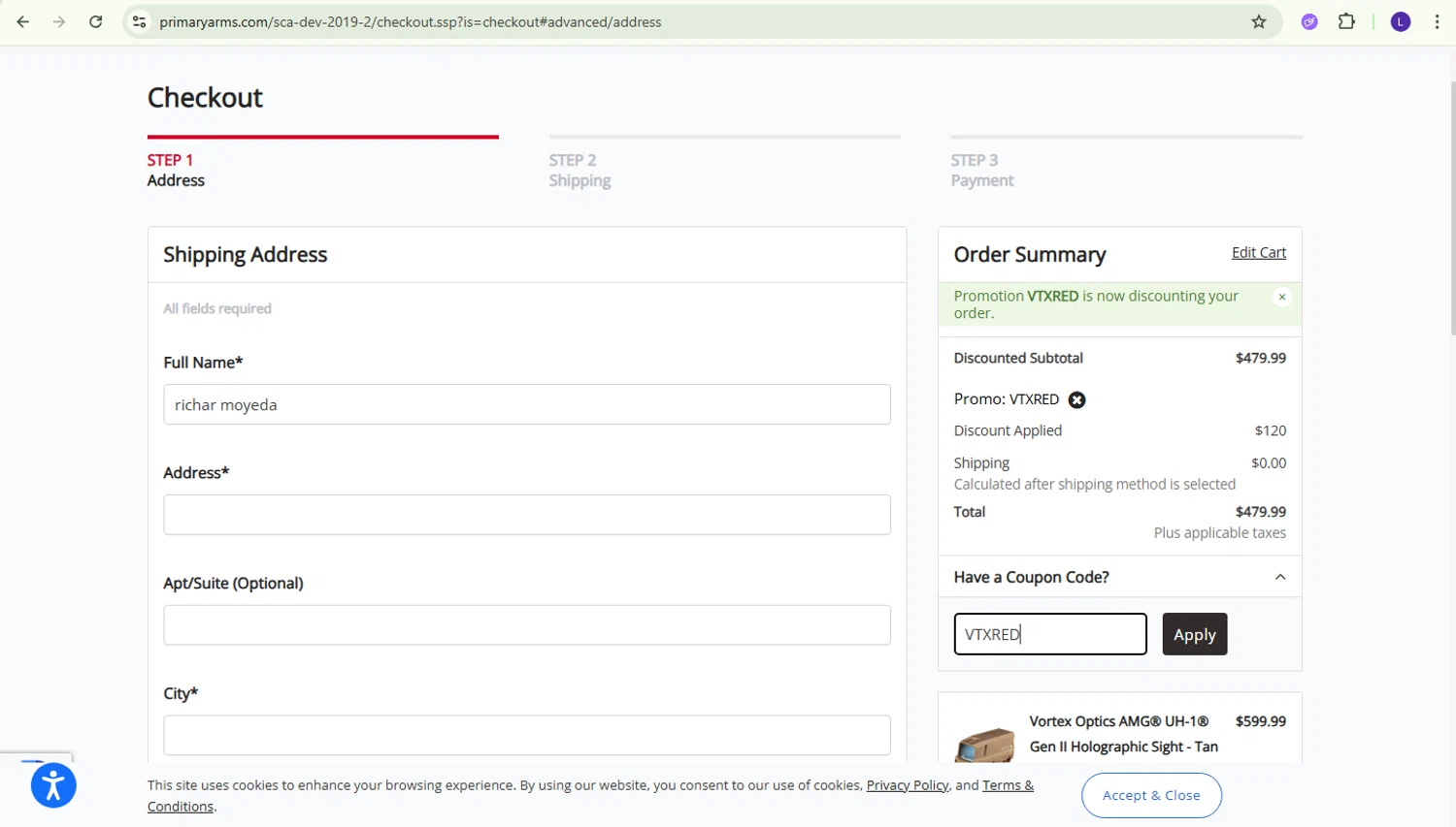 Primary Arms Promo Codes - 15% Off (1 Verified) Jan 2026
