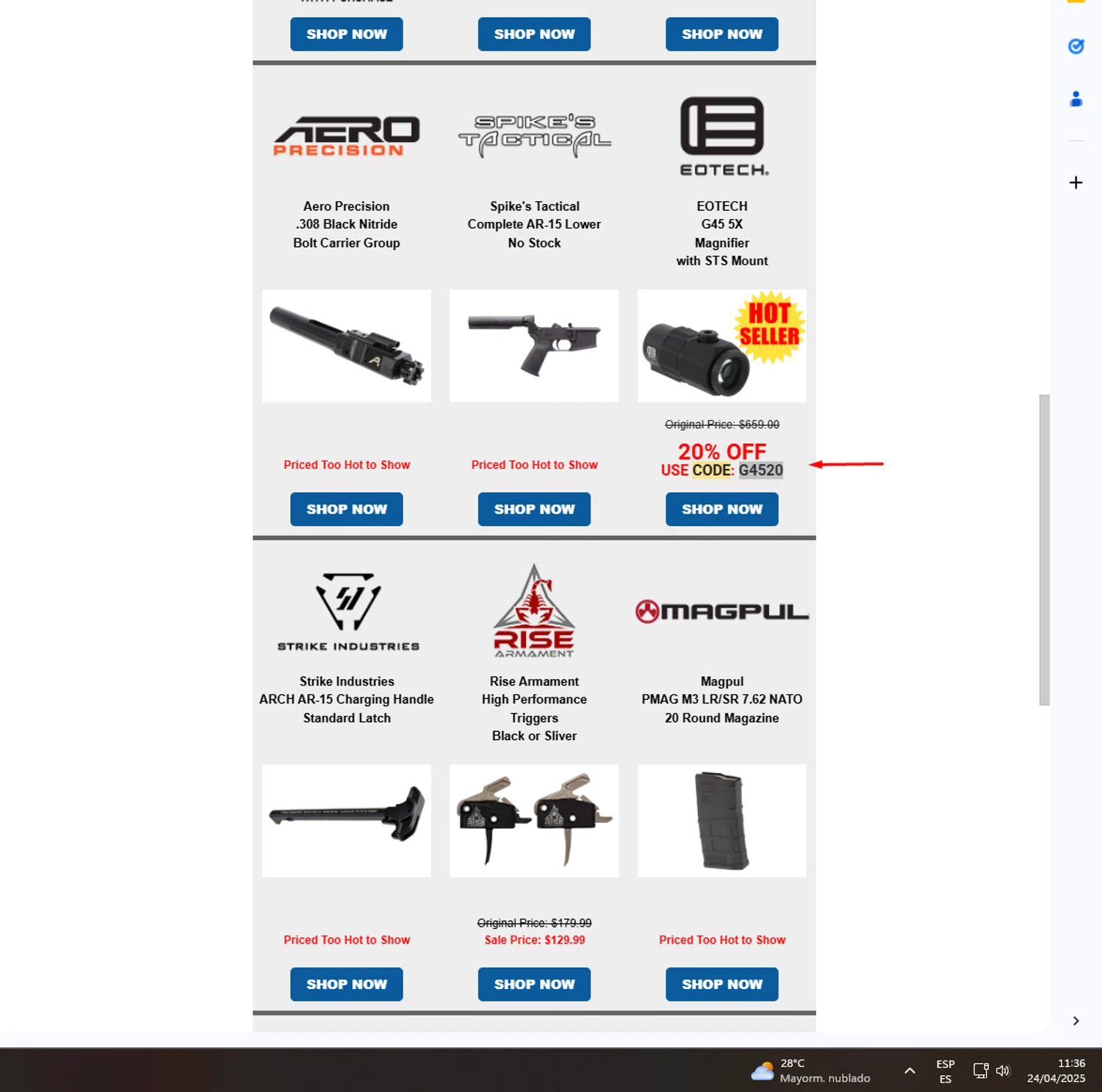 Primary Arms Promo Codes (4 Verified) - 20% Off Apr 2025