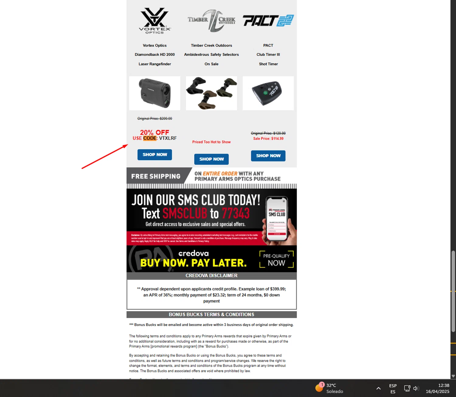 Primary Arms Promo Codes (3 Verified) - 20% Off Apr 2025