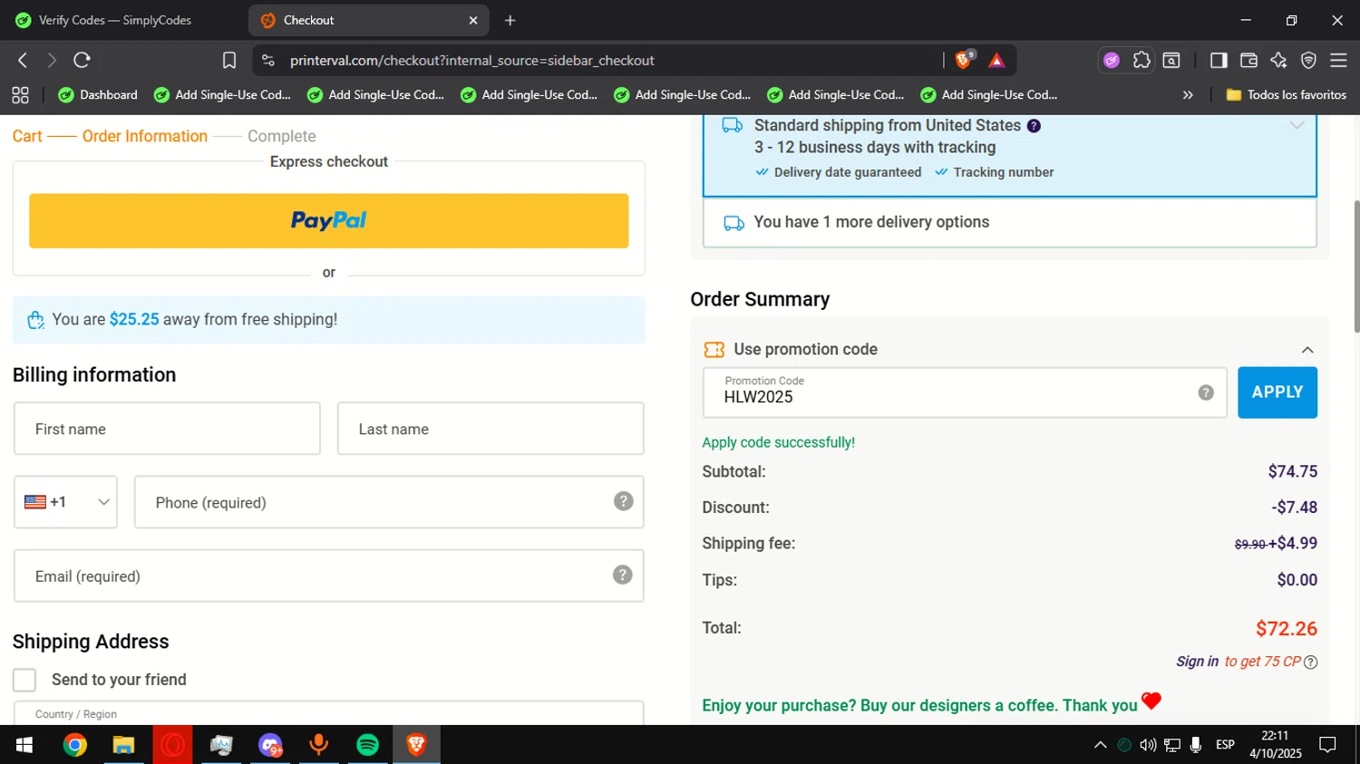 Printerval Promo Codes - 15% Off (5 Verified) Nov 2025